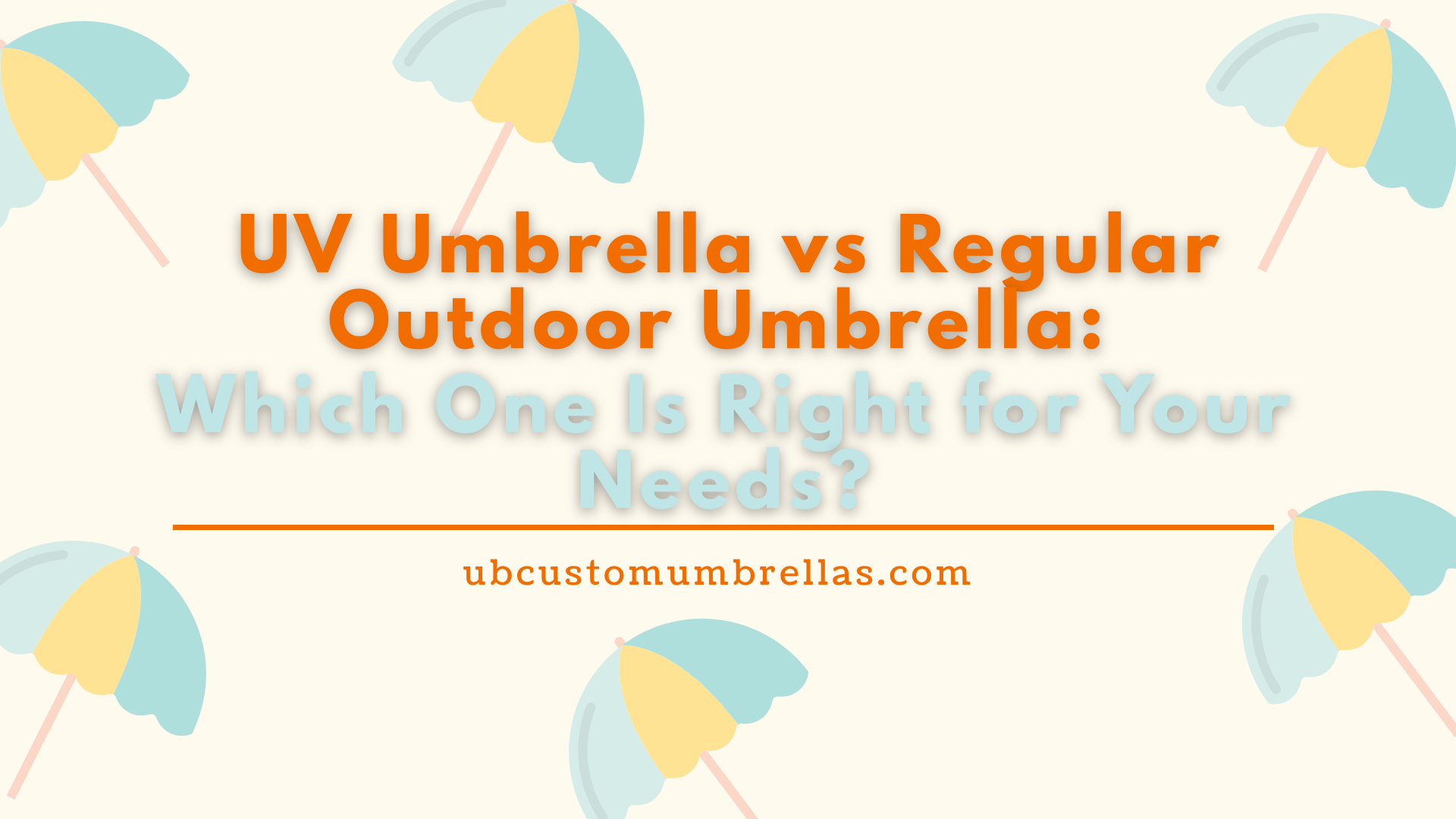 UV Umbrella vs Regular Umbrella: Which Offers Better Sun Protection ...